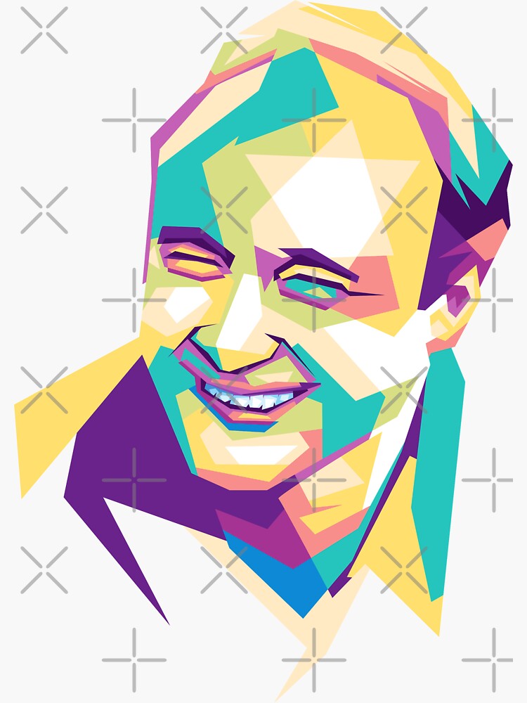 "wpap Phil Collins Punksthetic" Sticker for Sale by pawarta | Redbubble