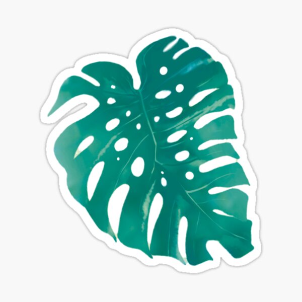 "Palm Leaves Sticker" Sticker by JeanShopDising | Redbubble