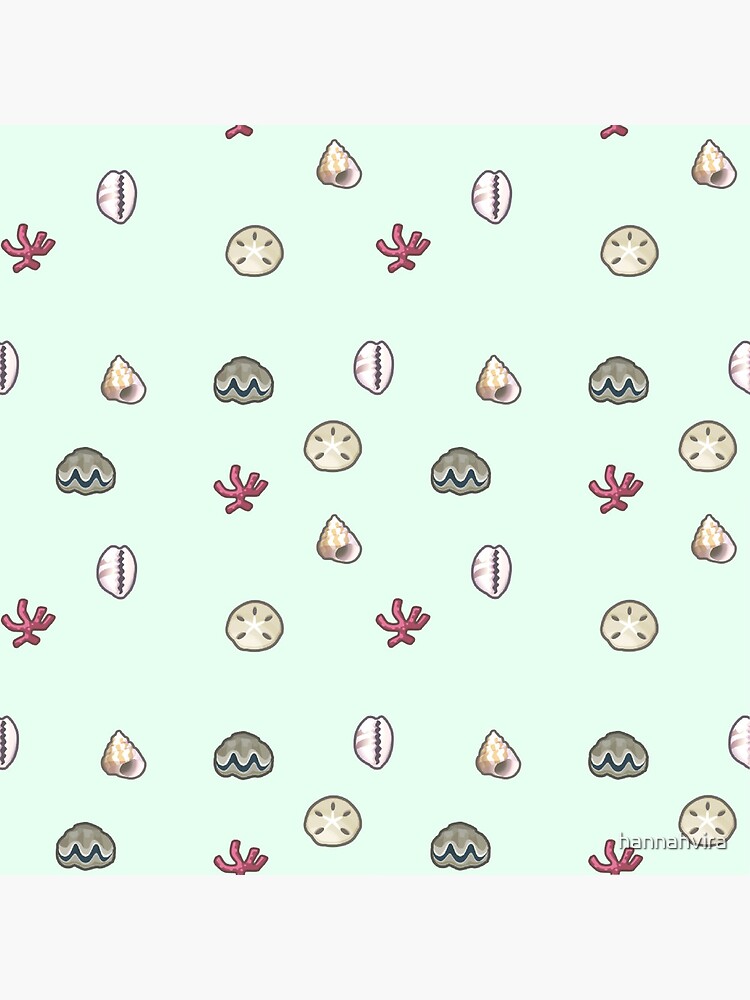 "ACNH Sea Shells and Shell Wreath Pack " Poster by hannahvira | Redbubble