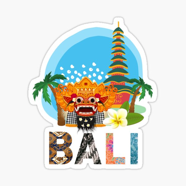 "Bali Island" Sticker for Sale by Yudhi Hermawan | Redbubble