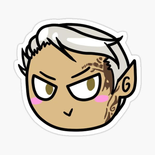 "Chibi Rowan" Sticker by alisonsenpai | Redbubble