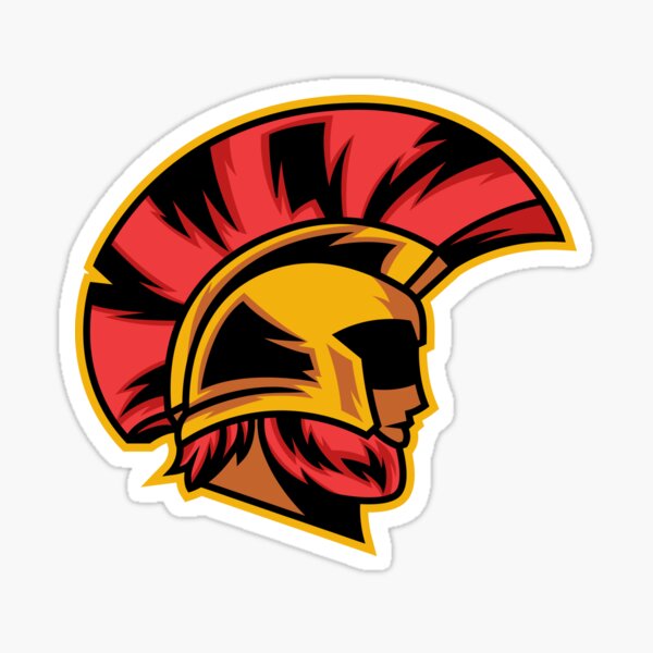 "Hoplite" Sticker by HannyaStore | Redbubble
