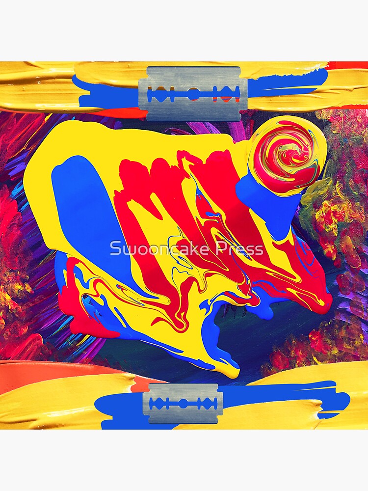 "MELTING AMERICA" Sticker by mistivelvet | Redbubble