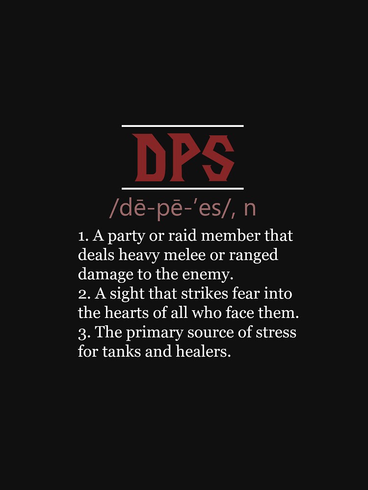 "Definition of DPS" T-shirt for Sale by PrinceSiksta | Redbubble ...