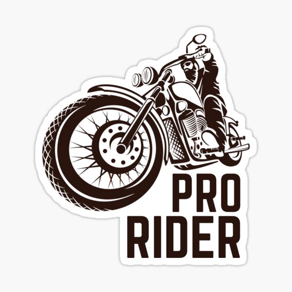 "Pro rider" Sticker for Sale by euforykstyle | Redbubble