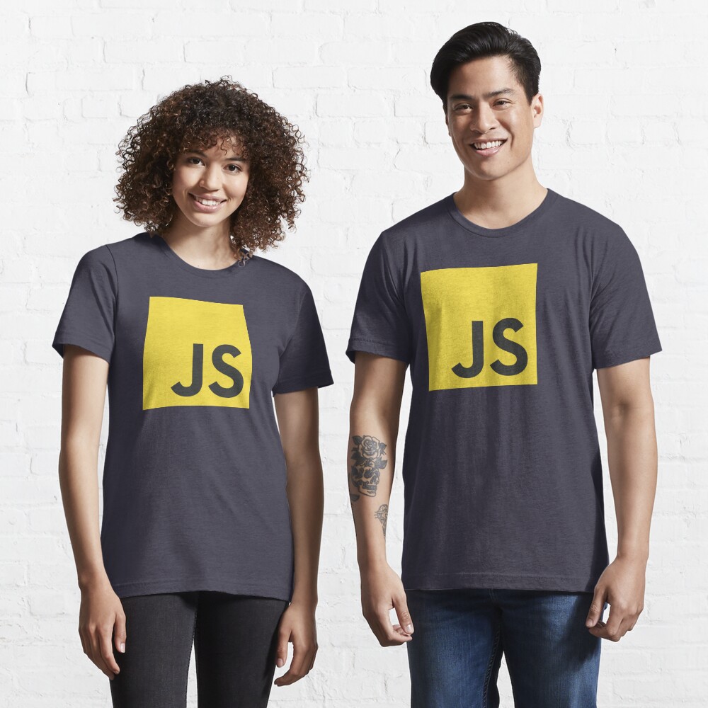 Camiseta «logotipo de lenguaje de programación javascript js» de UnitShifter | Redbubble