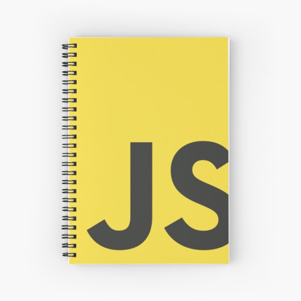 "javascript js programming language logo" Spiral Notebook for Sale by ...