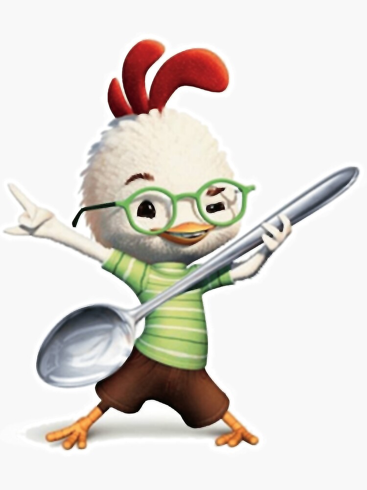 "Chicken Little Dancing Classic . Essential " Sticker for Sale by ...