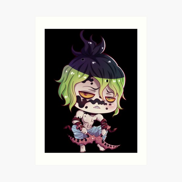 "Gyutaro Chibi" Art Print by DemoralizeAnime | Redbubble