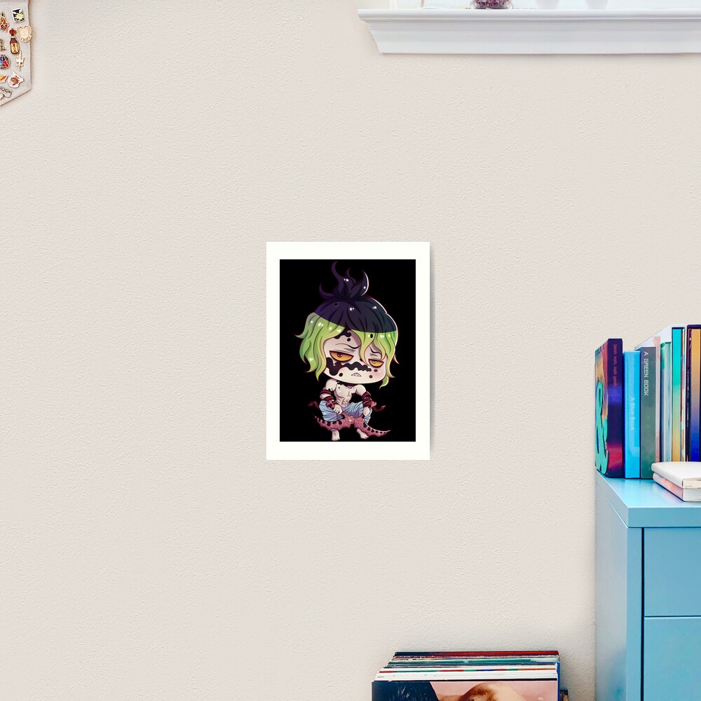 "Gyutaro Chibi" Art Print by DemoralizeAnime | Redbubble