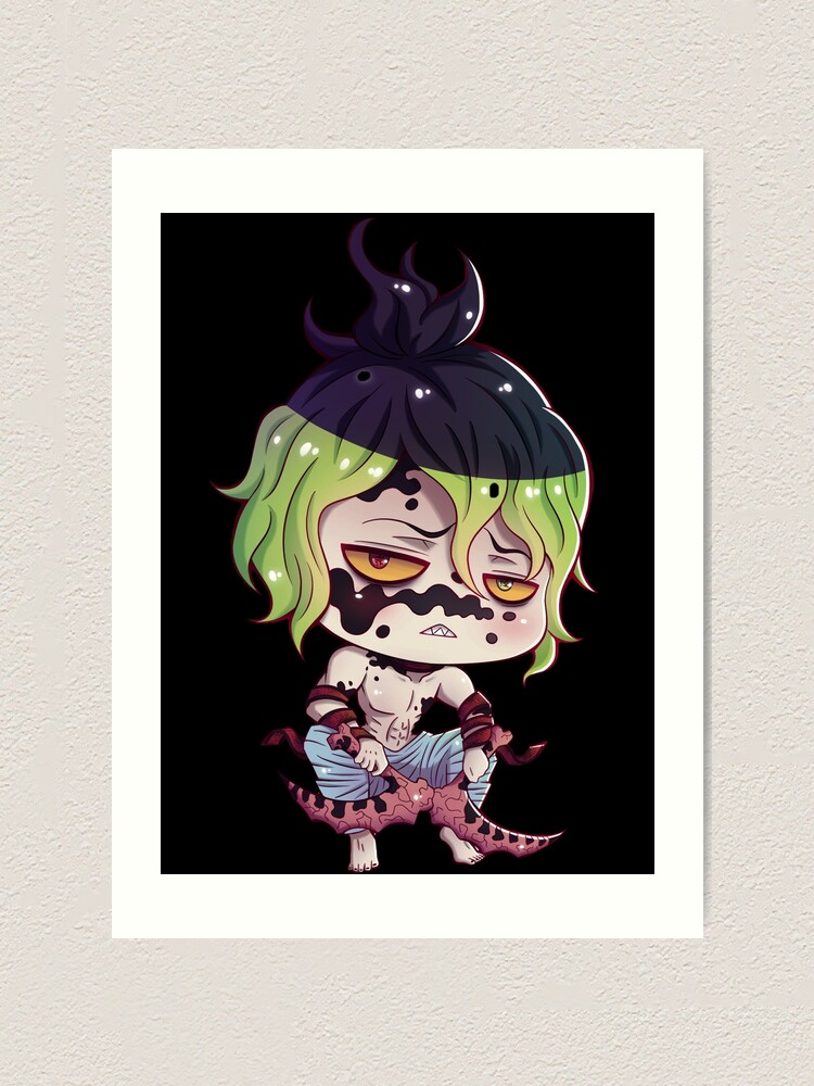 "Gyutaro Chibi" Art Print by DemoralizeAnime | Redbubble