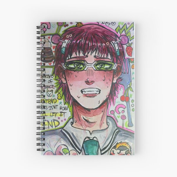 "Saiki K Traditional Drawing Fanart" Journal for Sale by ...