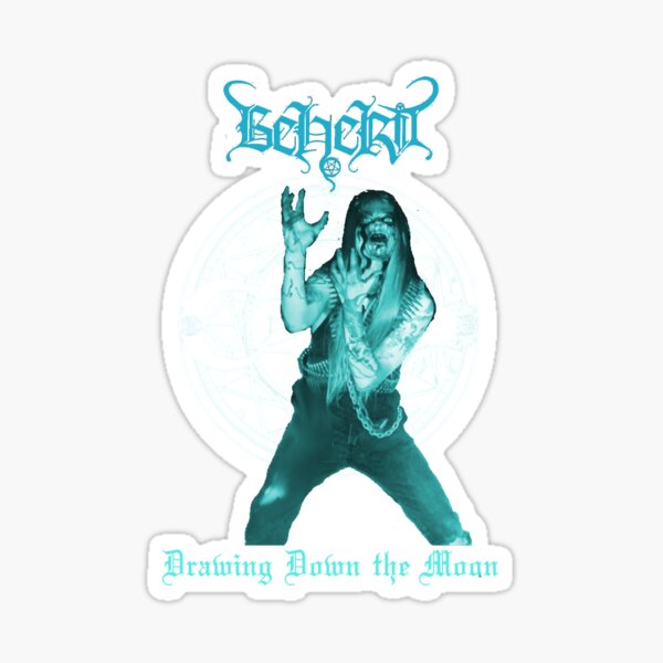 "Beherit - the Moon For Fans" Sticker for Sale by SigurdBarton | Redbubble