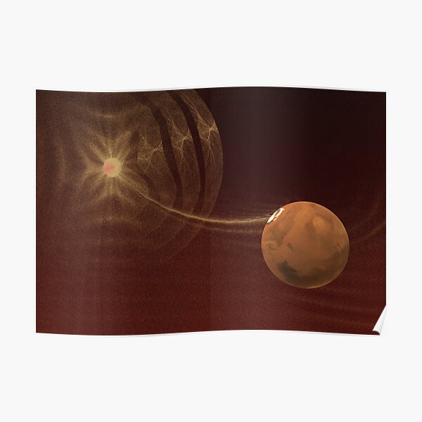 "Birth Of Mars" Poster for Sale by MottoDigging | Redbubble