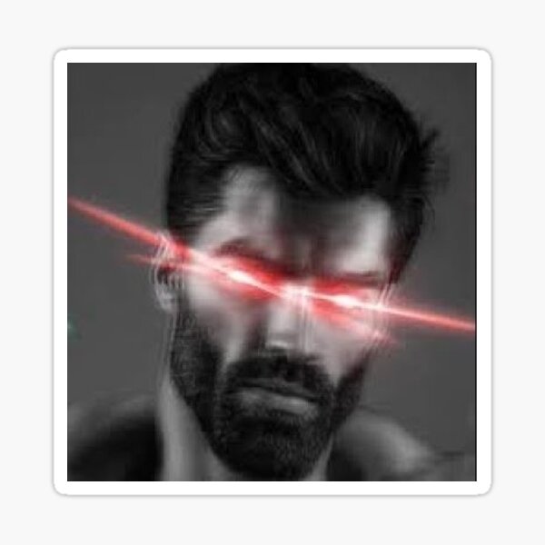 "Based Gigachad" Sticker for Sale by Thatisaspy | Redbubble