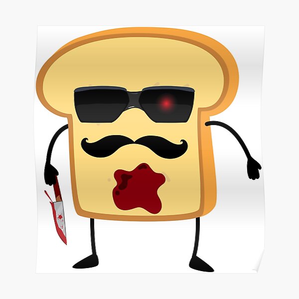 "disguised toast among us funny" Poster by RaviM-Store | Redbubble
