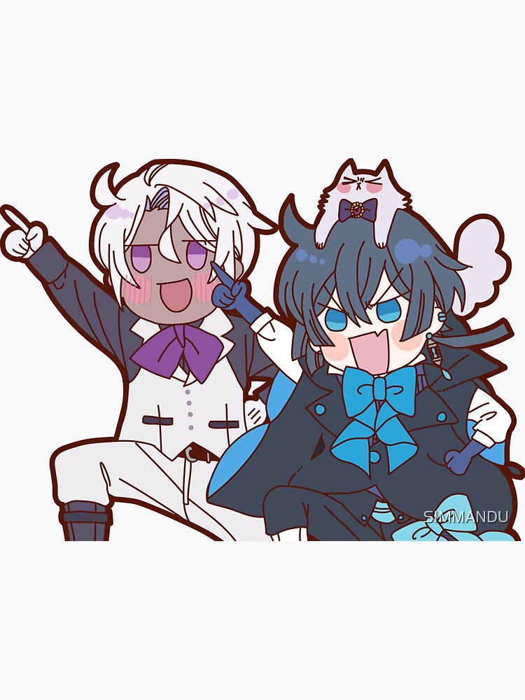 "Vanitas no Carte" Sticker by SIMMANDU | Redbubble