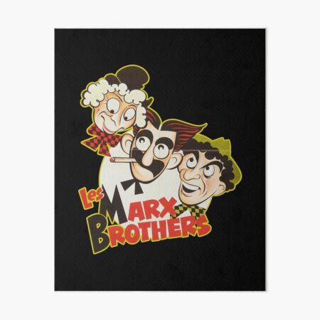 "les marx brothers" Art Board Print by Karainson | Redbubble