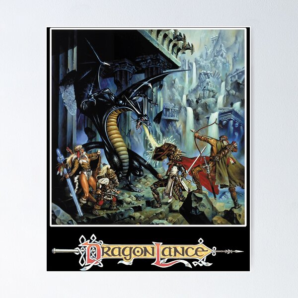 "Dragonlance Advanced Dungeons & Dragons of Despair Classic Essential " Poster for Sale by ...