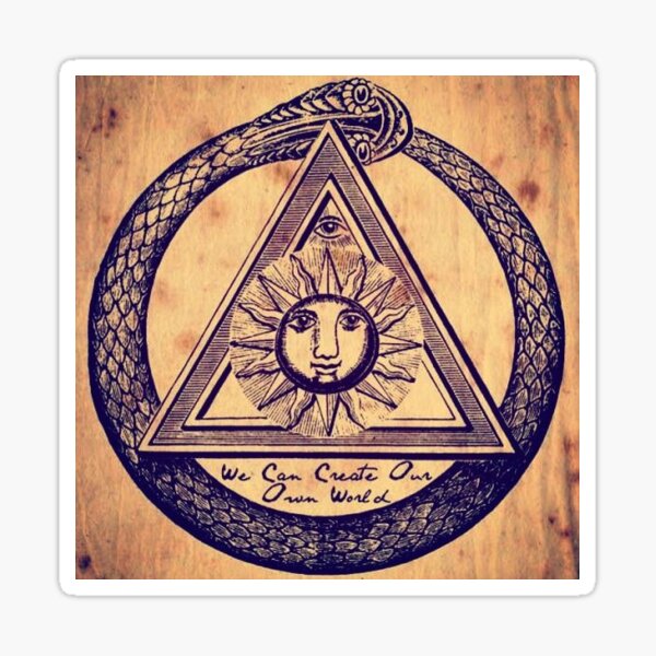 "Oracle" Sticker for Sale by Misanthrophora | Redbubble