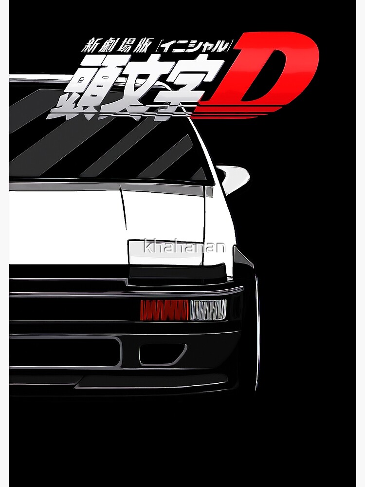 "Initial D Toyota AE86" Art Print for Sale by khahanan | Redbubble