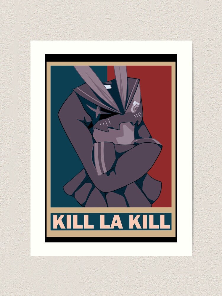 "Kamui Senketsu Kill la Kill Kiru Ra Kiru Vintage Vector Anime Design ...
