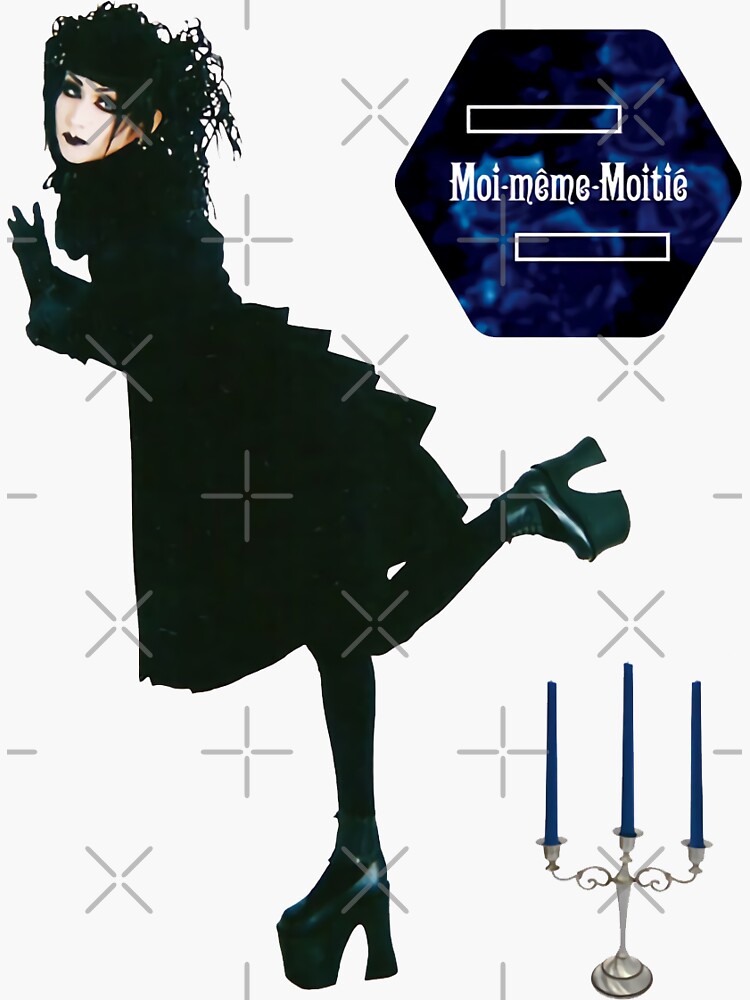 "moi meme moitie mana sama EGL sticker set" Sticker by cybercults ...