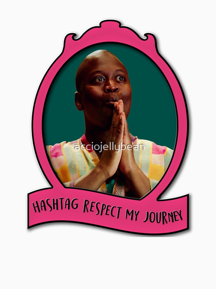 "Hashtag respect my journey" T-shirt for Sale by acciojellybean ...