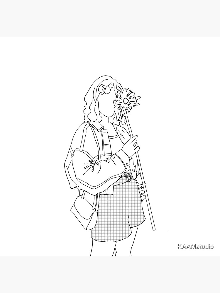 "Faceless drawing " Poster for Sale by KAAMstudio | Redbubble