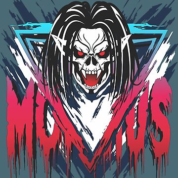 "MORBIUS X 80s STYLE VAMPIRE LOGO" Art Print by DGVO | Redbubble