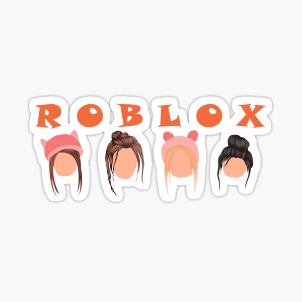 "Aesthetic Roblox Girl" Sticker by vectorbyarymann | Redbubble
