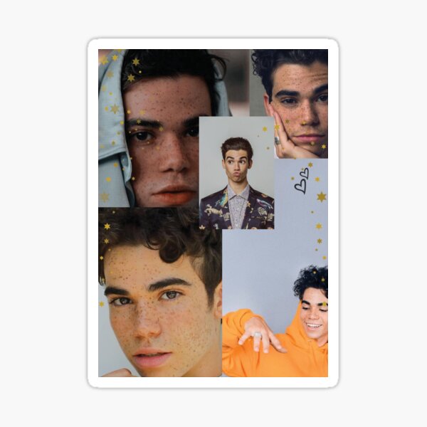 "Cameron Boyce Collage poster " Sticker for Sale by PocketPoach | Redbubble