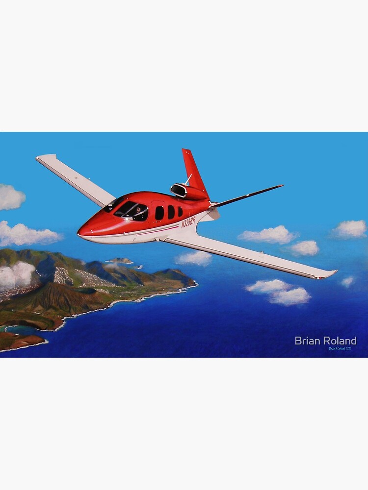 "Cirrus Vision SF50 Jet" Poster for Sale by brianrolandart | Redbubble