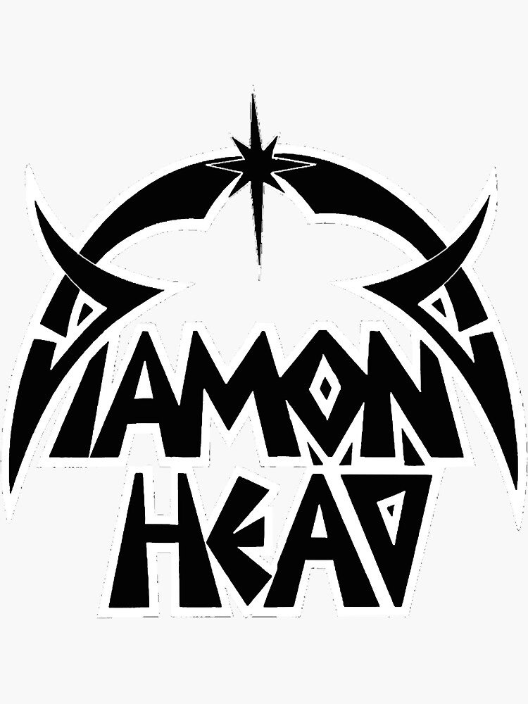 "DIamond Head" Sticker for Sale by DavidFarriss | Redbubble