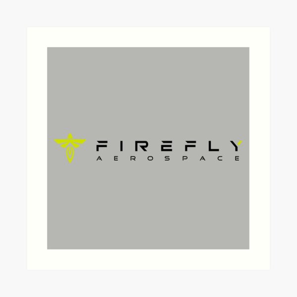 "Firefly Aerospace logo" Art Print for Sale by trendistudio | Redbubble