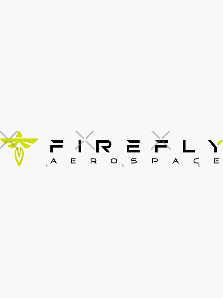 "Firefly Aerospace logo" Sticker for Sale by trendistudio | Redbubble