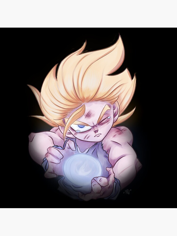 "Gohan SSJ2" Sticker by MartinDonut | Redbubble