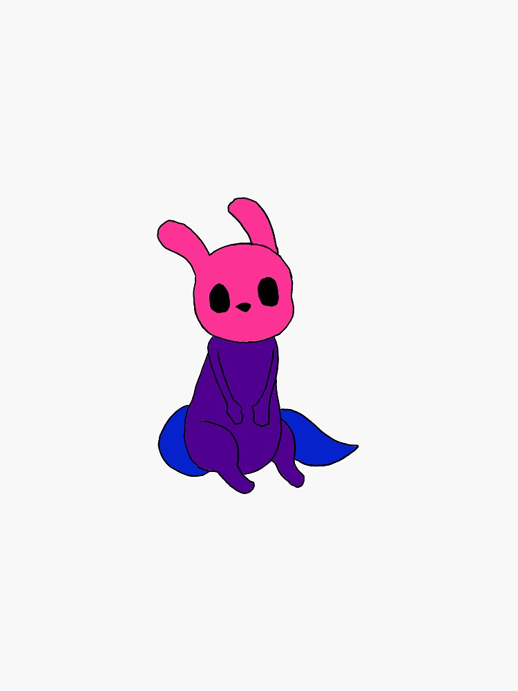 "Bisexual pride slugcat" Sticker for Sale by Thou-Loki | Redbubble