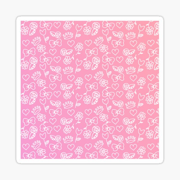 "Pink candies" Sticker by SYZYGYARTSTYLE | Redbubble