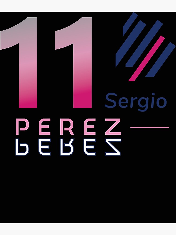 "Sergio Perez Formula 1 Racing Point F1 Team Classic T-Shirt.png" Art ...