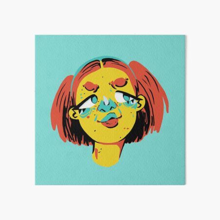 "Posca pen girl 3" Art Board Print by Elliesaurusart | Redbubble
