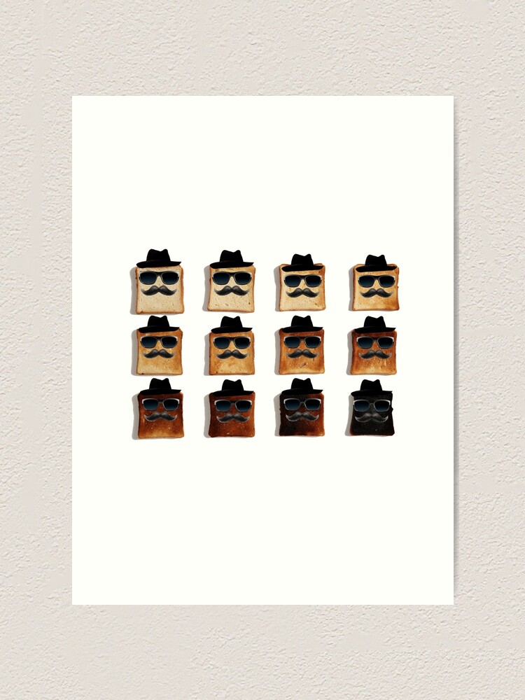 "Disguised Toast disguisedtoast realistic merch" Art Print by ...