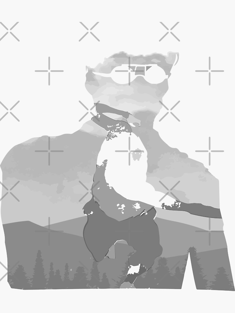 "Best Shadow Zeke Yeager Glasses Beast Face " Sticker for Sale by ...