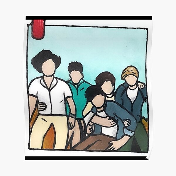 Up All Night Sticker Poster For Sale By Emmalinebw Redbubble