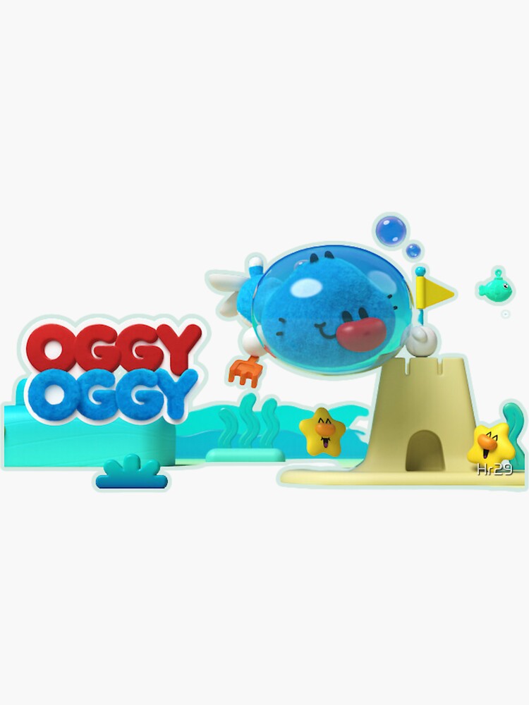 "Oggy Oggy Netflix" Sticker by Hr29 | Redbubble