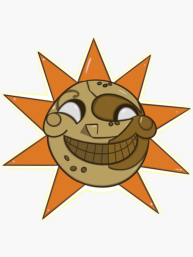"Sundrop Sticker FNAF SB" Sticker for Sale by RaccsCrafts | Redbubble