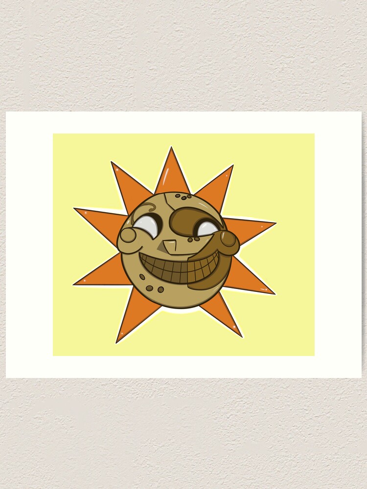 "Sundrop Sticker FNAF SB" Art Print for Sale by RaccsCrafts | Redbubble