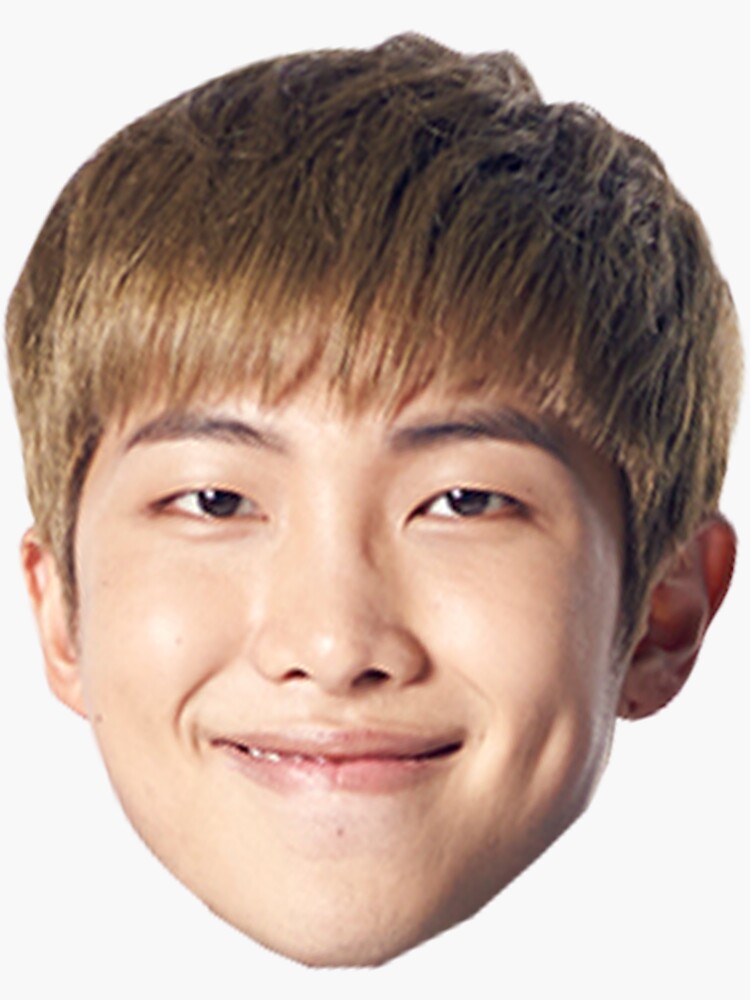 "Rap Monster Head" Sticker for Sale by vargasaneliz | Redbubble