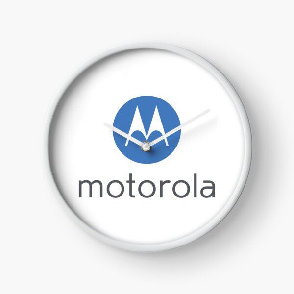 "motorola" Clock for Sale by mars-mg | Redbubble