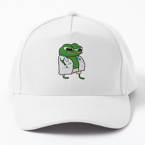Dr Pepe Or Dr Pepega Cap For Sale By Nicelabs Redbubble